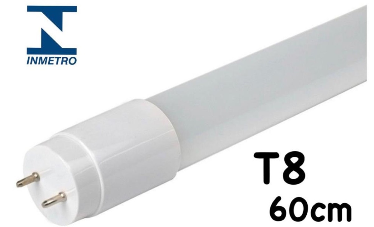 LÂMPADA LED TUBULAR T8 60CM 9,9W 6000K - CDL - Casa da Lâmpada